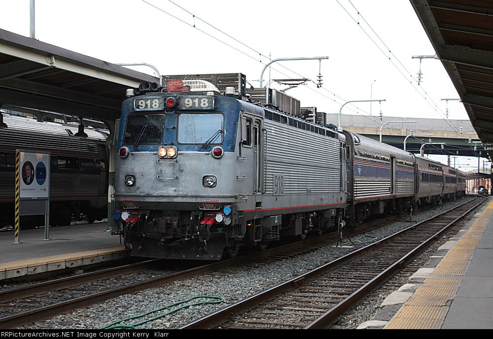 AMTK 918 at the Union Station